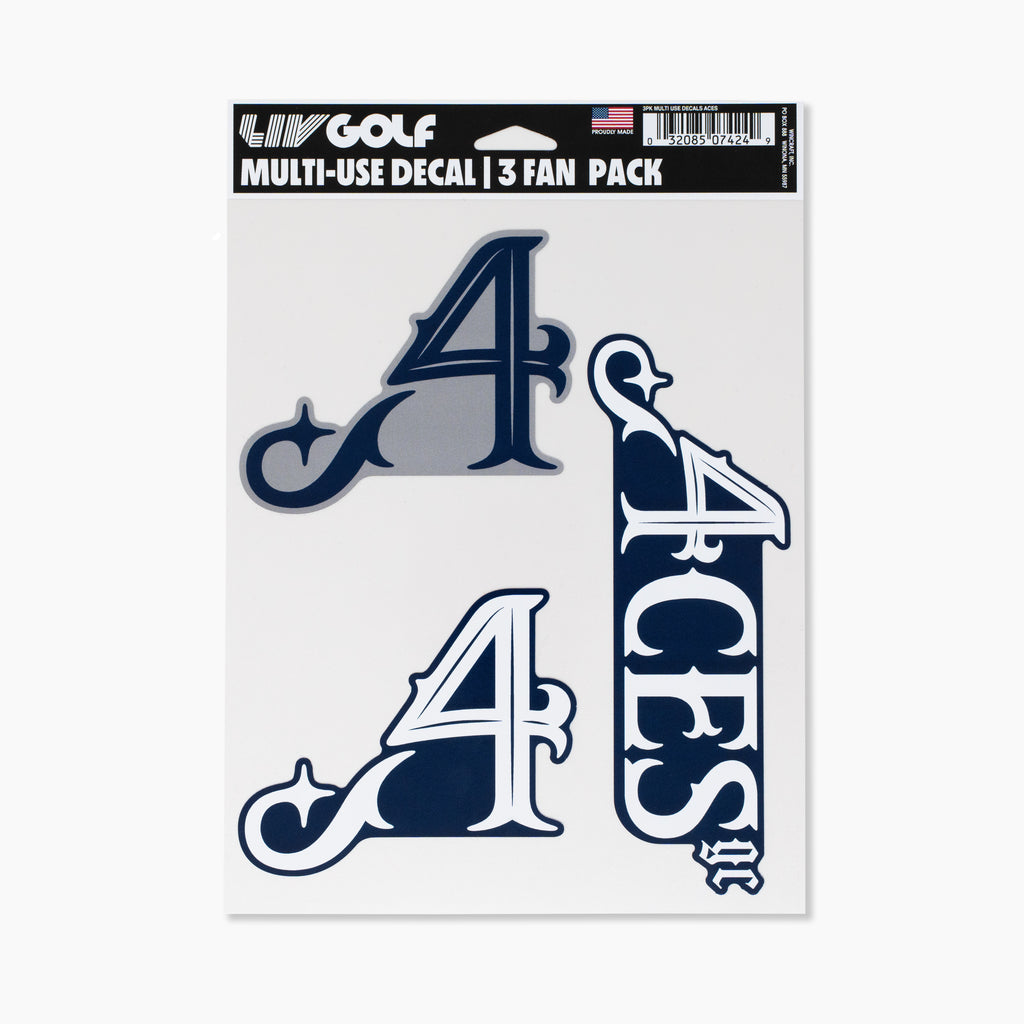 4Aces GC | Team Decal – LIV Golf