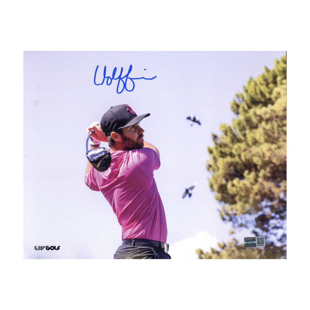 Matthew Wolff LIV Golf Autographed Signed 8x10 Photograph (CX Auth/LIV