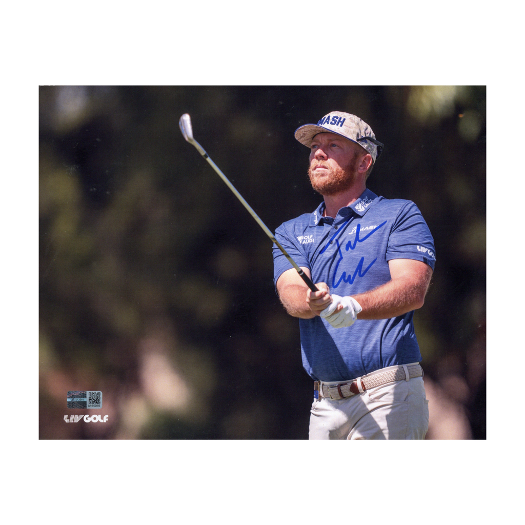 Talor Gooch LIV Golf Autographed Signed 8x10 Photograph (CX Auth/LIV G